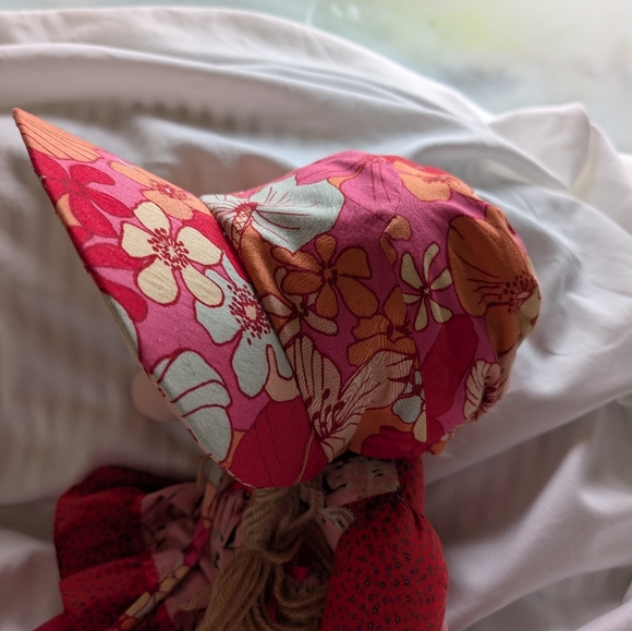 Cynthia Rae Designs | Accessories | Sun Bonnet Pink And Orange Cynthia ...